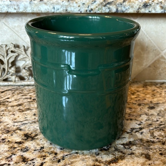 Longaberger | Kitchen | Longaberger Pottery Woven Traditions Green ...